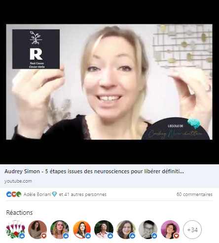 Audrey Simon neurosciences pour libérer les croyances profondes